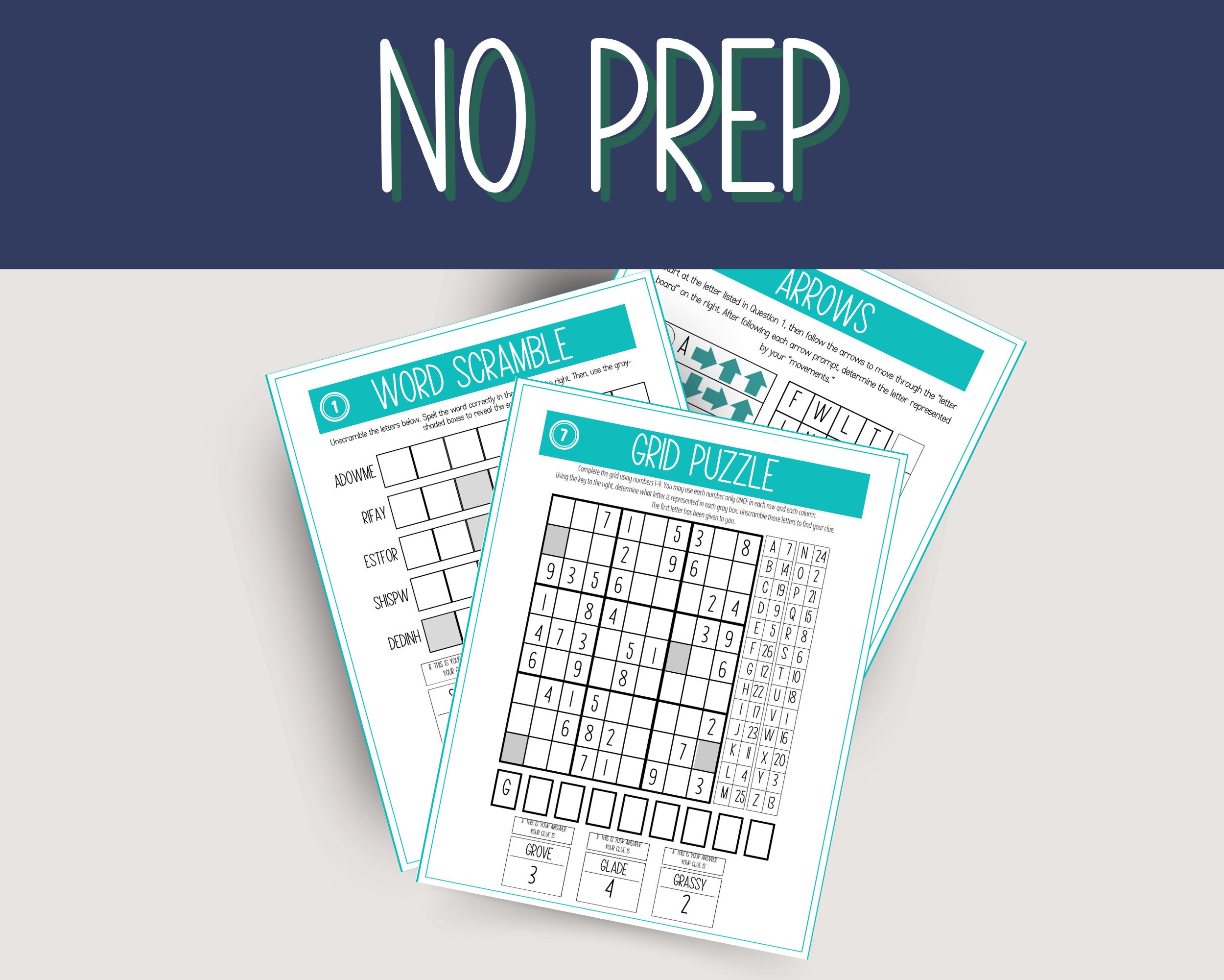 Escape Room I Enchanted Forest Printable Adventure Game for Kids ...