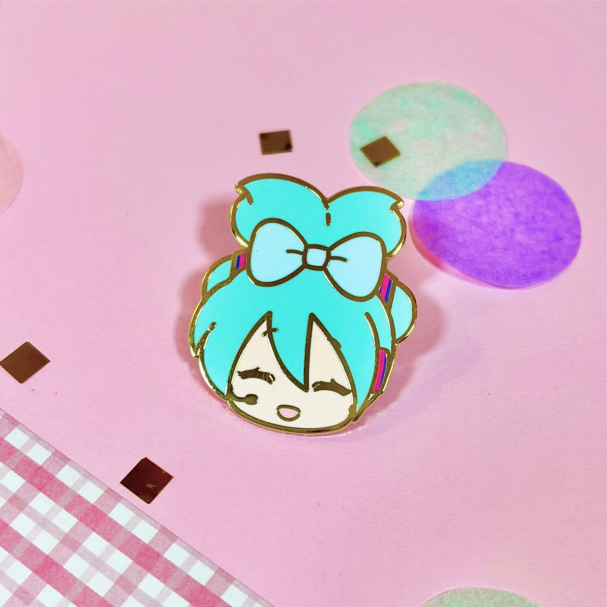 Hatsune Miku & Cinnamoroll Enamel Pins - Etsy