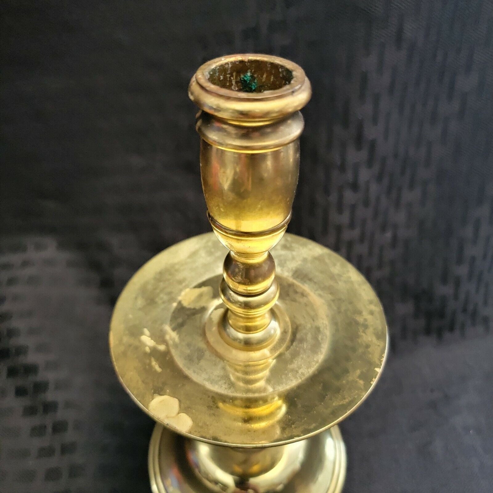 Heavy Brass Candlesticks With Drip Tray 8 1/4" - Etsy