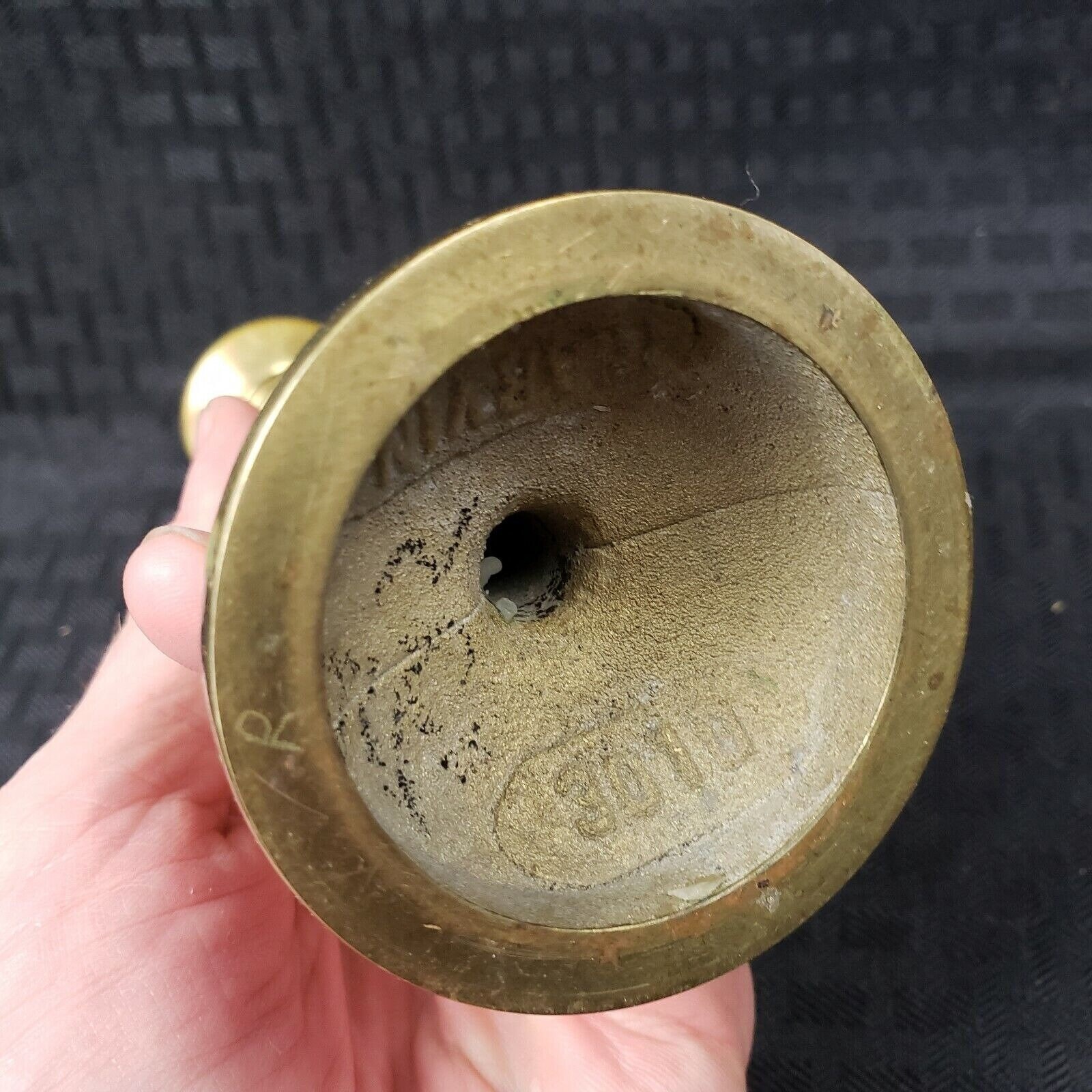 Vintage HARVIN Brass Sand Cast BEEHIVE 7" CANDLESTICK 3010 - Etsy