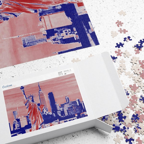 Statue of Liberty Puzzle - Etsy