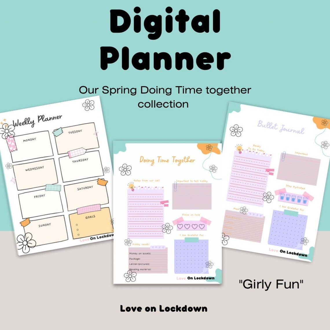 Wives Prison Wives Planner Calendar Prison Wives Stationary - Etsy