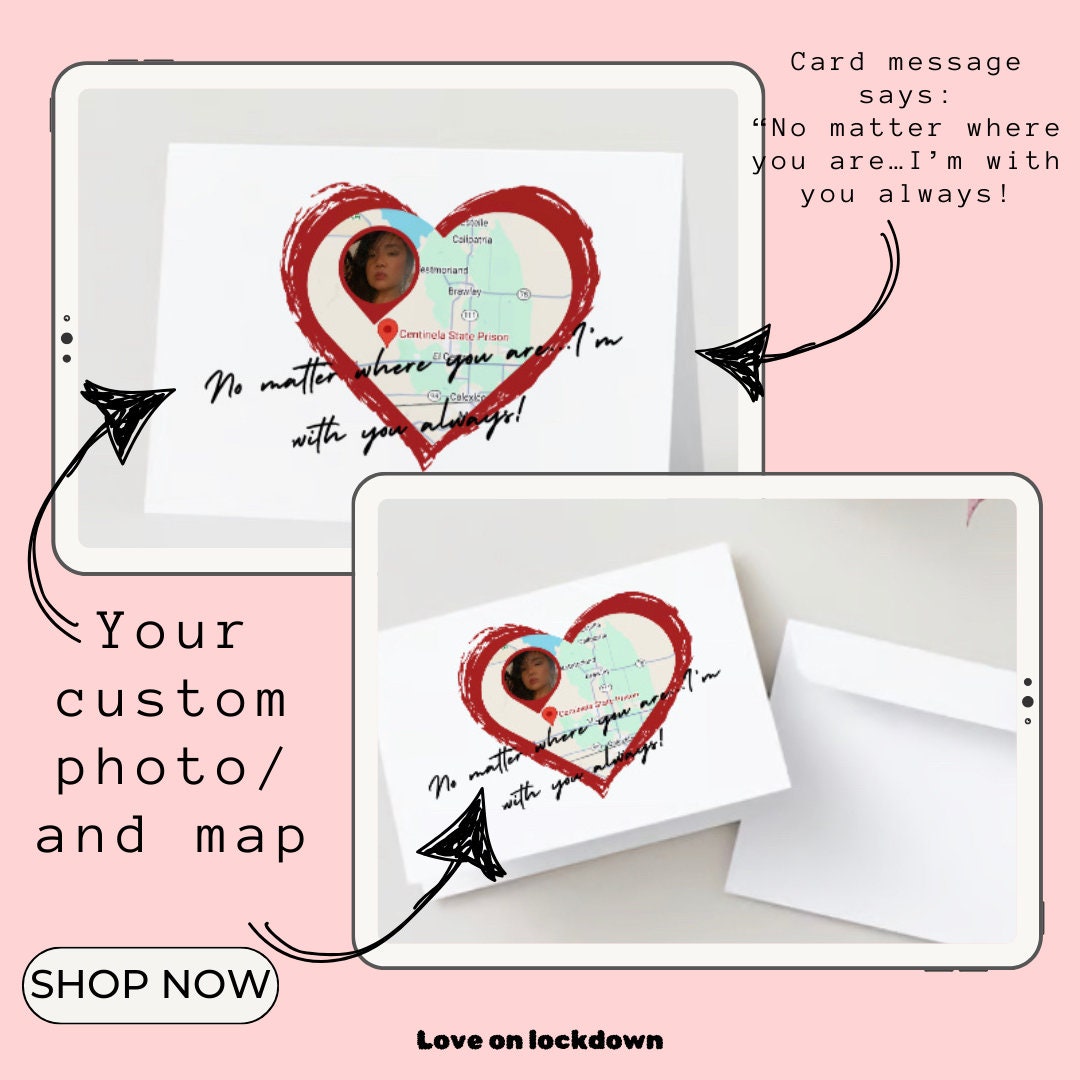 Prison Wives Cards 2 Prison Custom Greeting Cards Set - Etsy