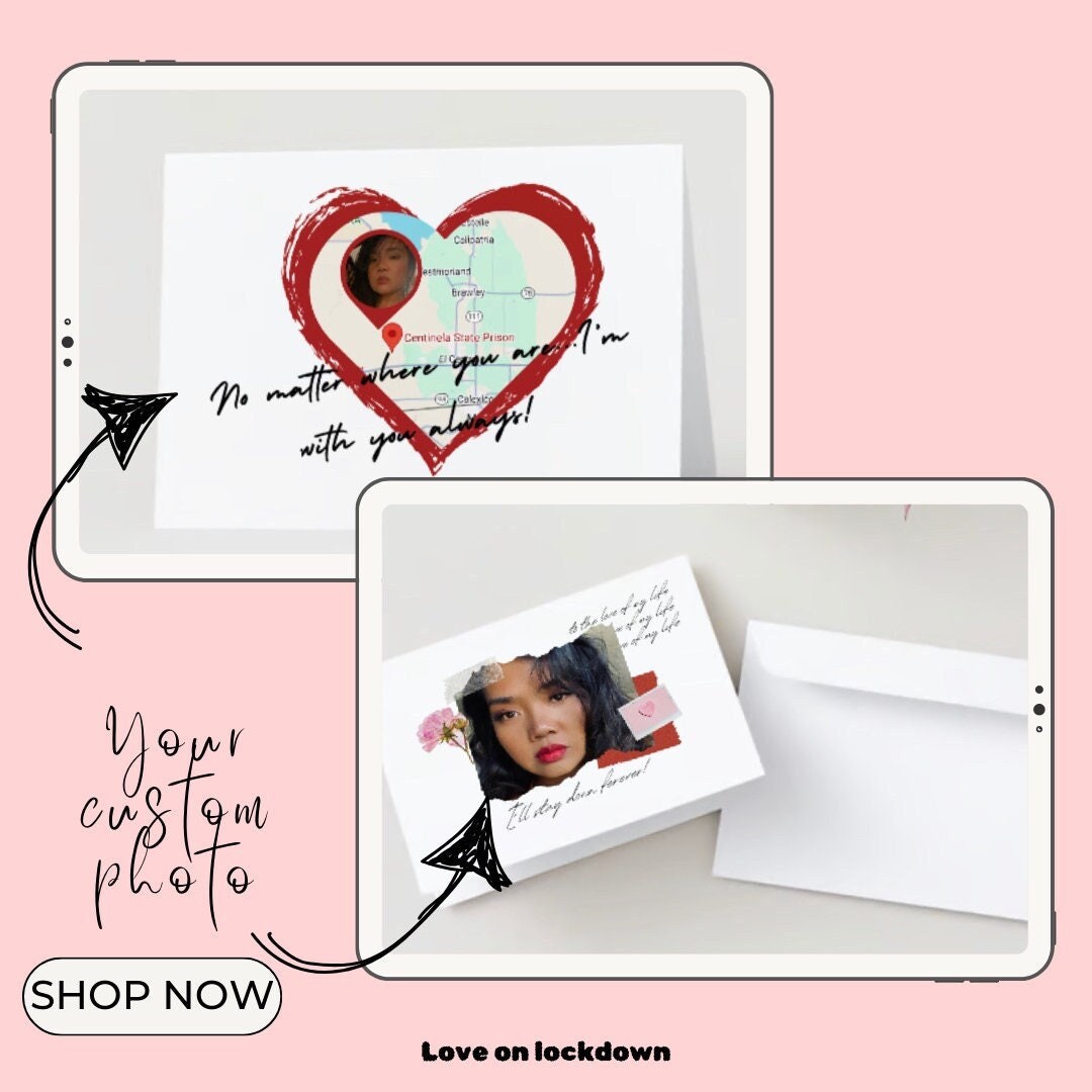 Prison Wives Cards 2 Prison Custom Greeting Cards Set - Etsy