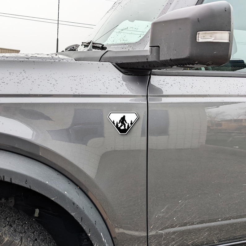 Custom Yeti Forest Fender Replacement Emblems - Fits Bronco Badlands - Etsy