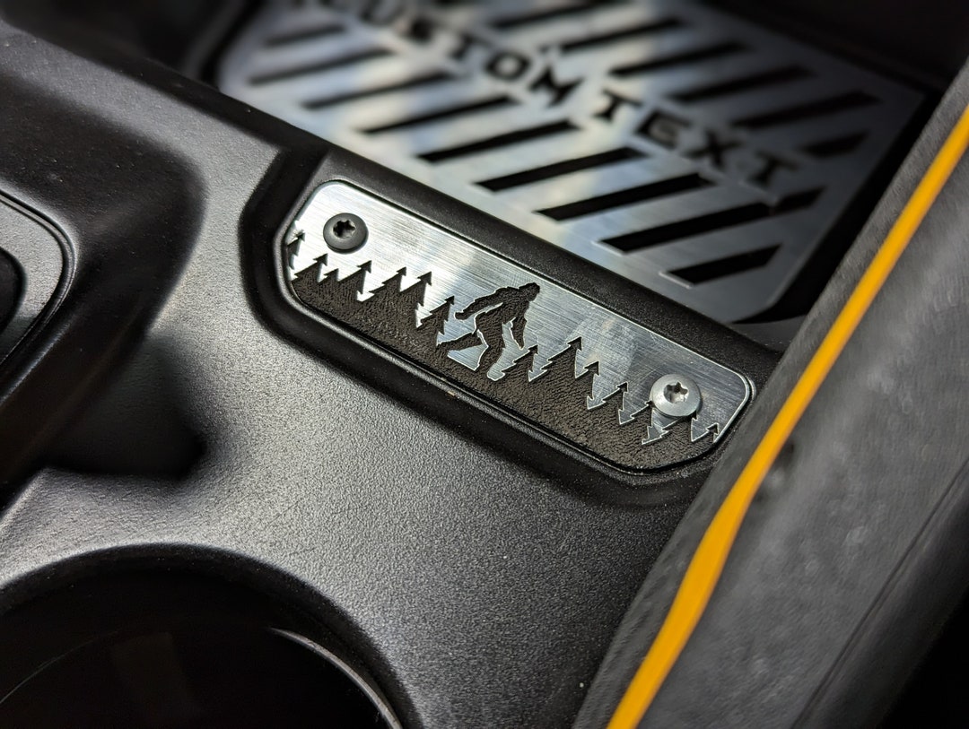 Yeti Console Badge Fits 2021 Bronco - Etsy