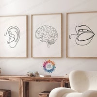 Printable Speech Therapy Poster Set, 30 Unique Designs, Colorful Fun ...