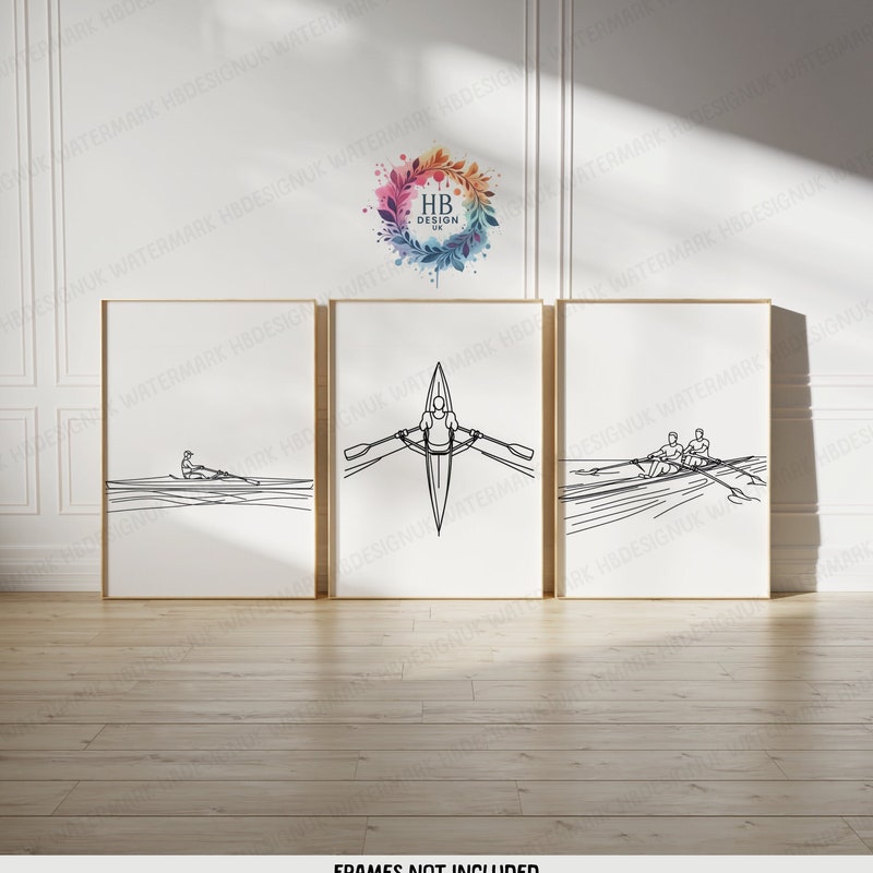 Rowing Art - Etsy