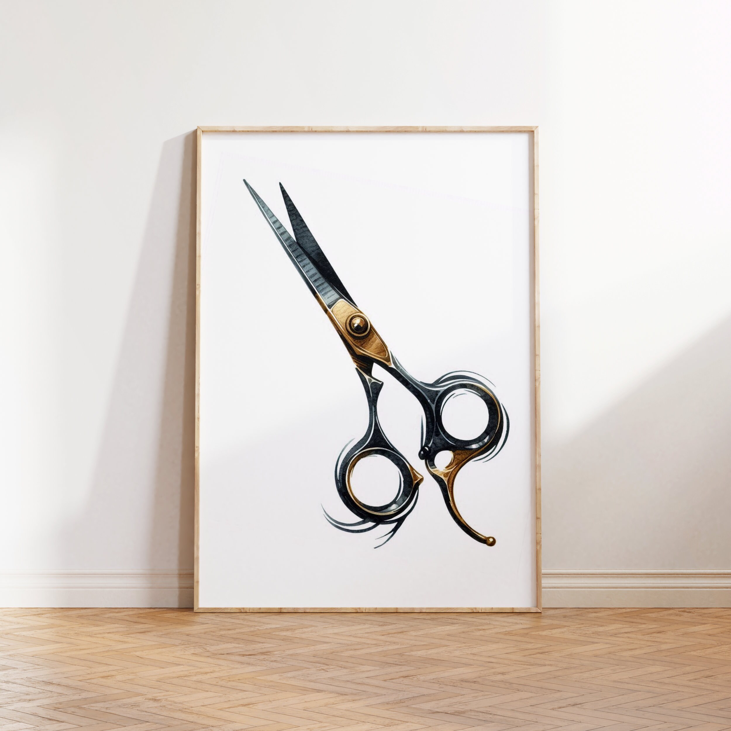 Barber Decor Set - 3 Barbers Posters | Haircut Shop Print | Men's ...