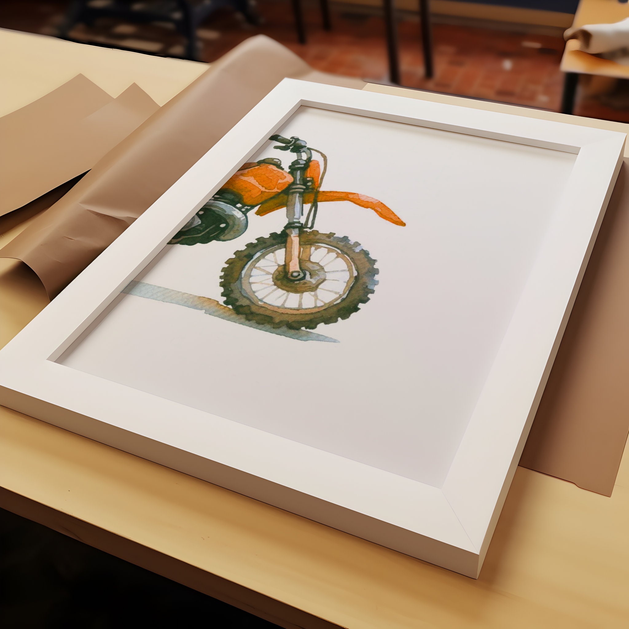 Personalised Nursery Motocross Posters - Set of 3 Prints | Motorbike ...