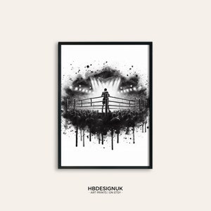 Boxing Print Set - Set of 3 Boxing Posters | Teen Room Decor Art Prints ...