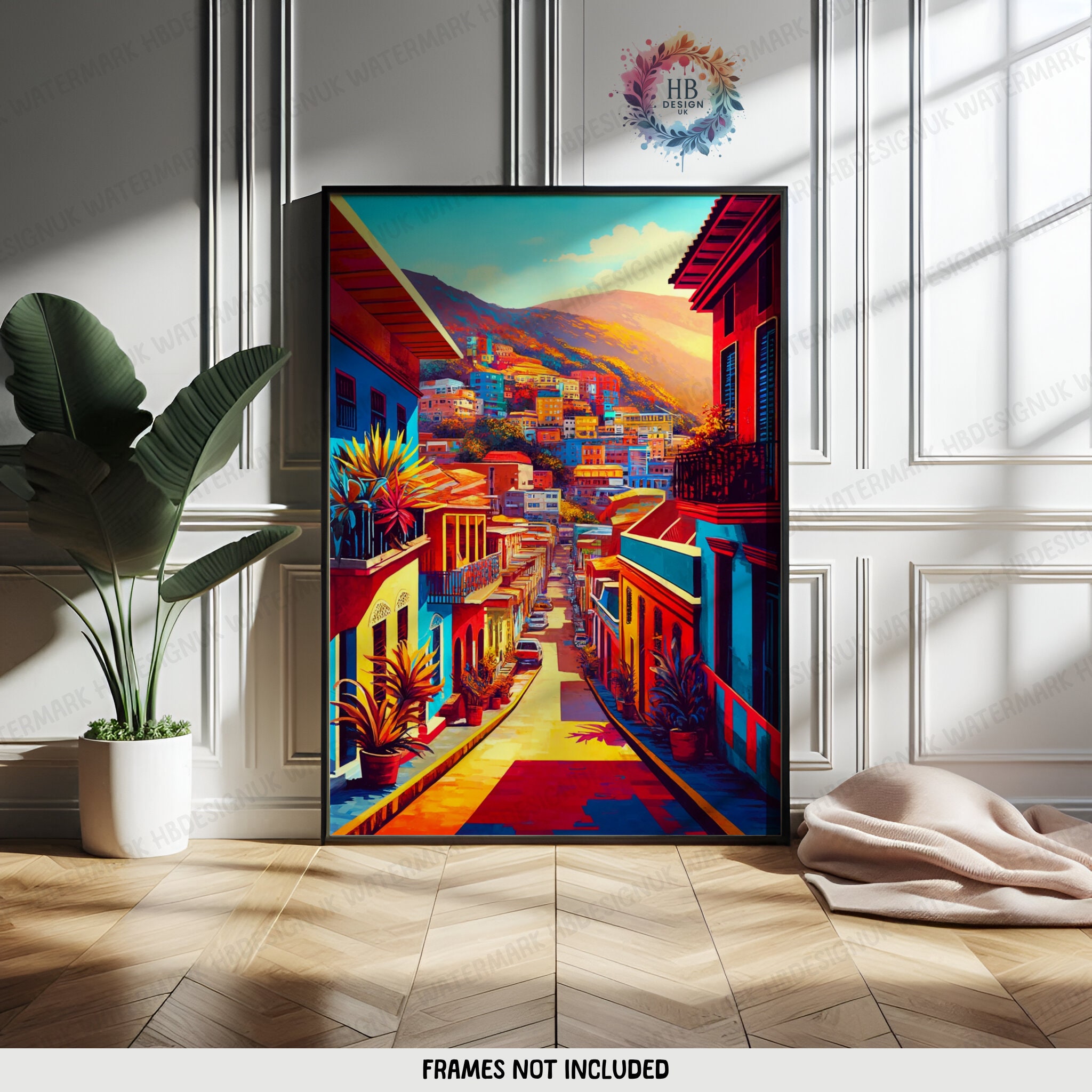 Venezuela Poster Prints - Set of 3 Posters | Vintage Wall Art Decor ...