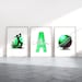 Custom Cricket Posters - Set of 3 Cricket Prints | Personalised Cricket ...