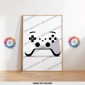 Gaming Wall Art - Set of 3 Gamer Posters | Teen Room Prints | Boys ...