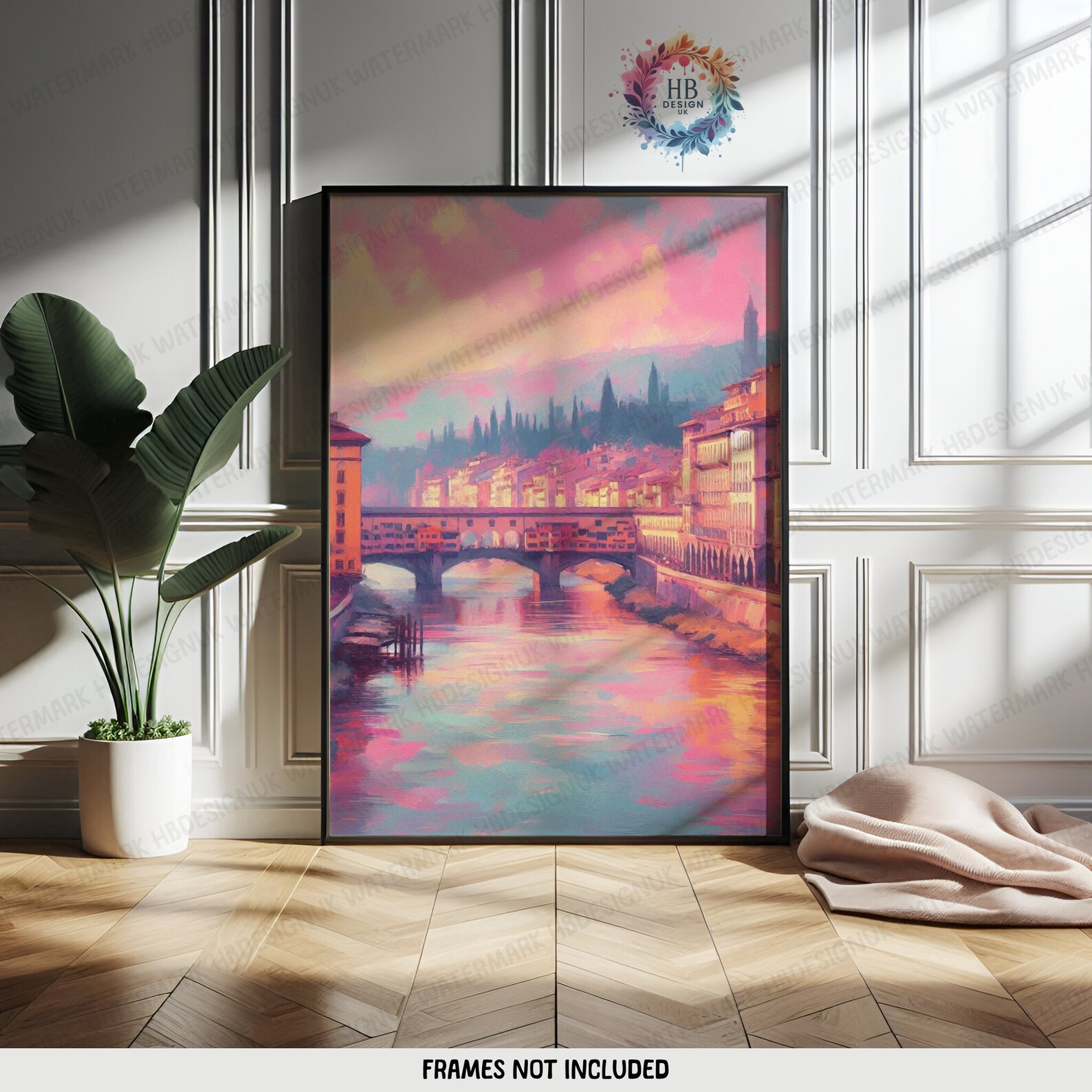 Florence Poster Prints - Set of 3 Posters | Vintage Wall Art Decor ...