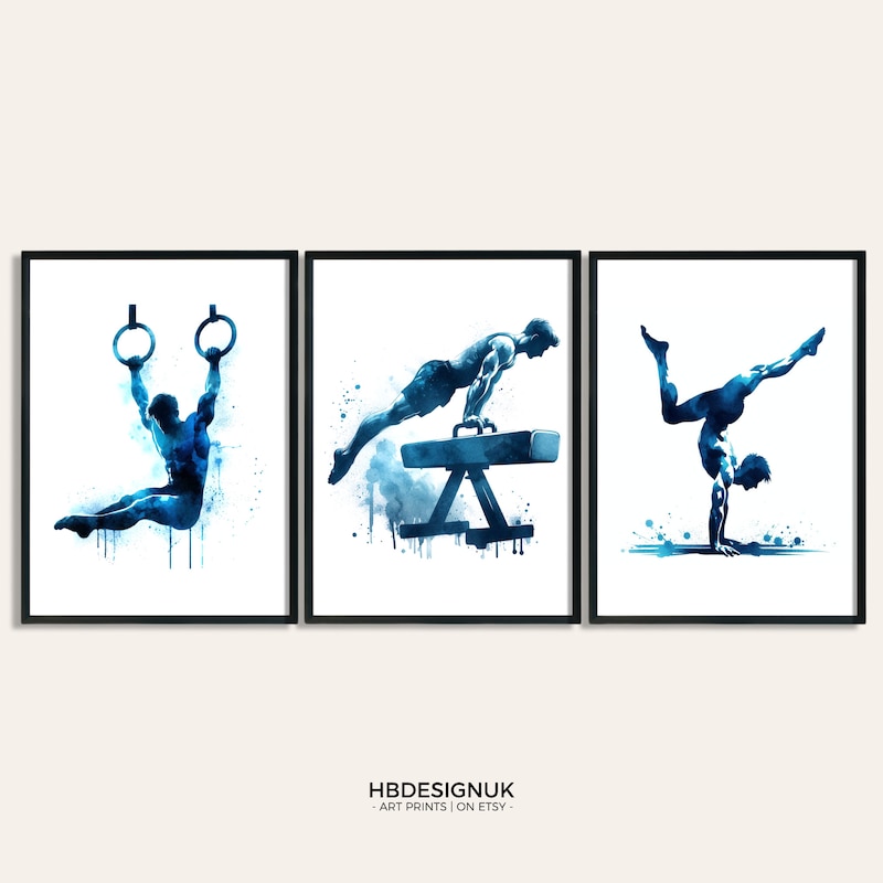 Gymnastics Poster - Etsy