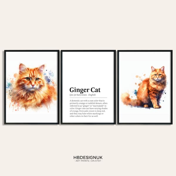 Ginger Cat - Etsy