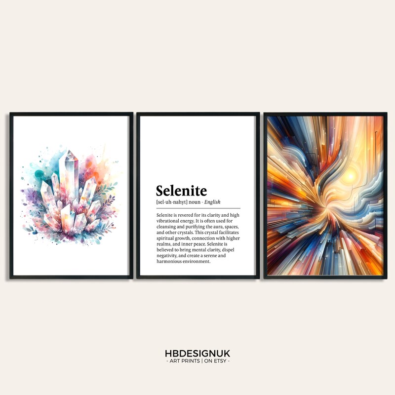 Crystal Print - Etsy