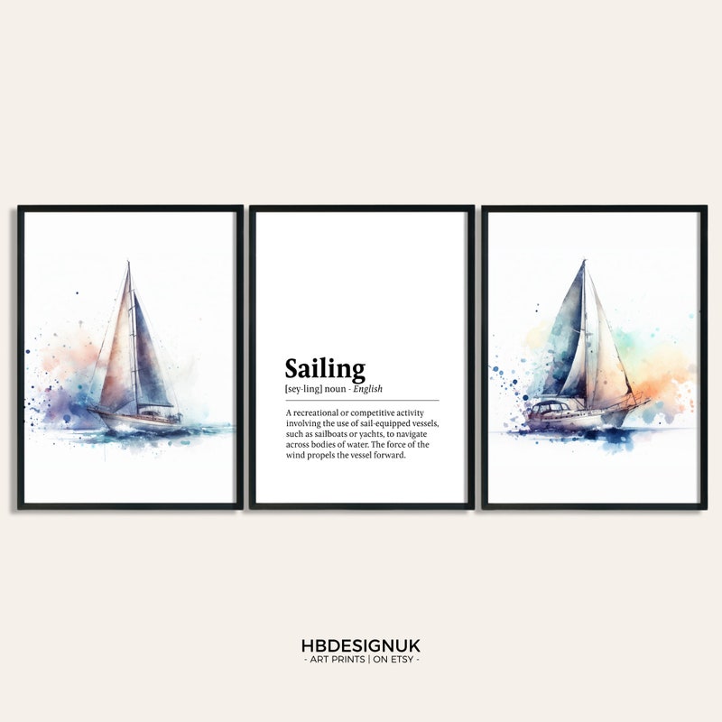 Sailing Prints - Etsy