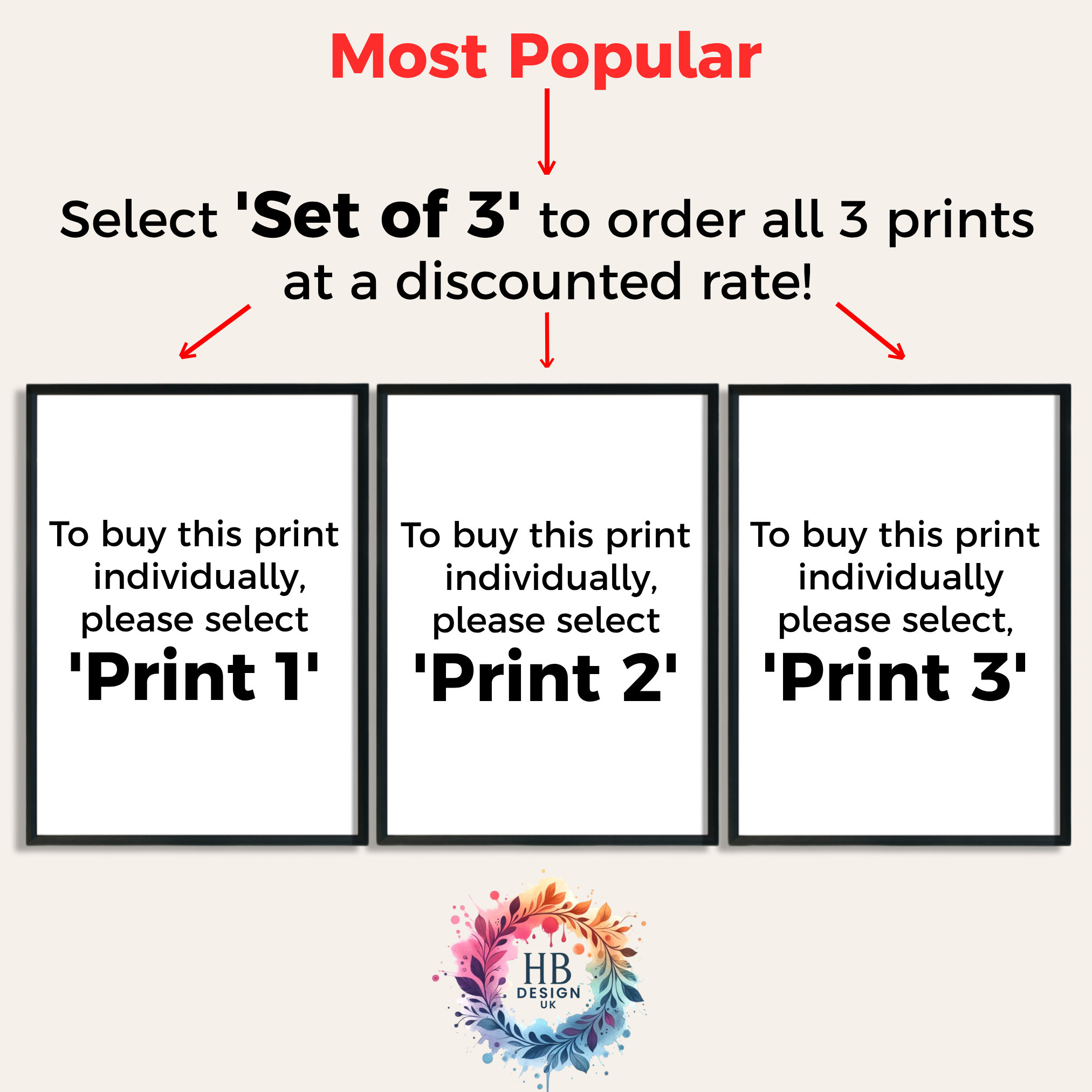 Barber Decor Set - 3 Barbers Posters | Haircut Shop Print | Men's ...