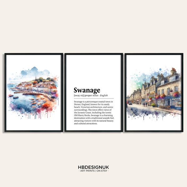 Swanage Posters - Etsy