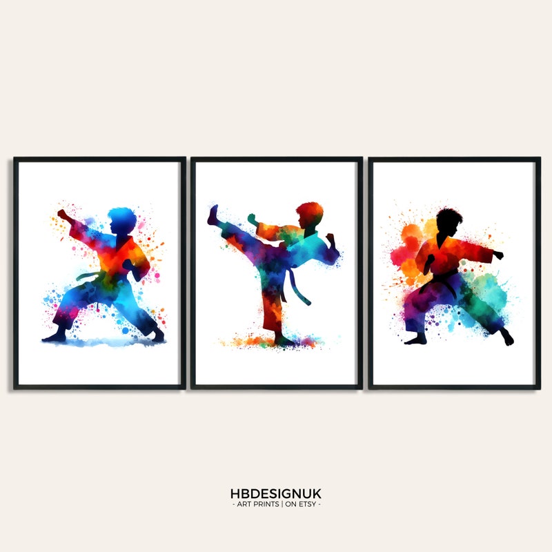 Karate Poster - Etsy