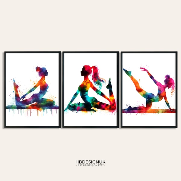 Pilates Art Print - Etsy