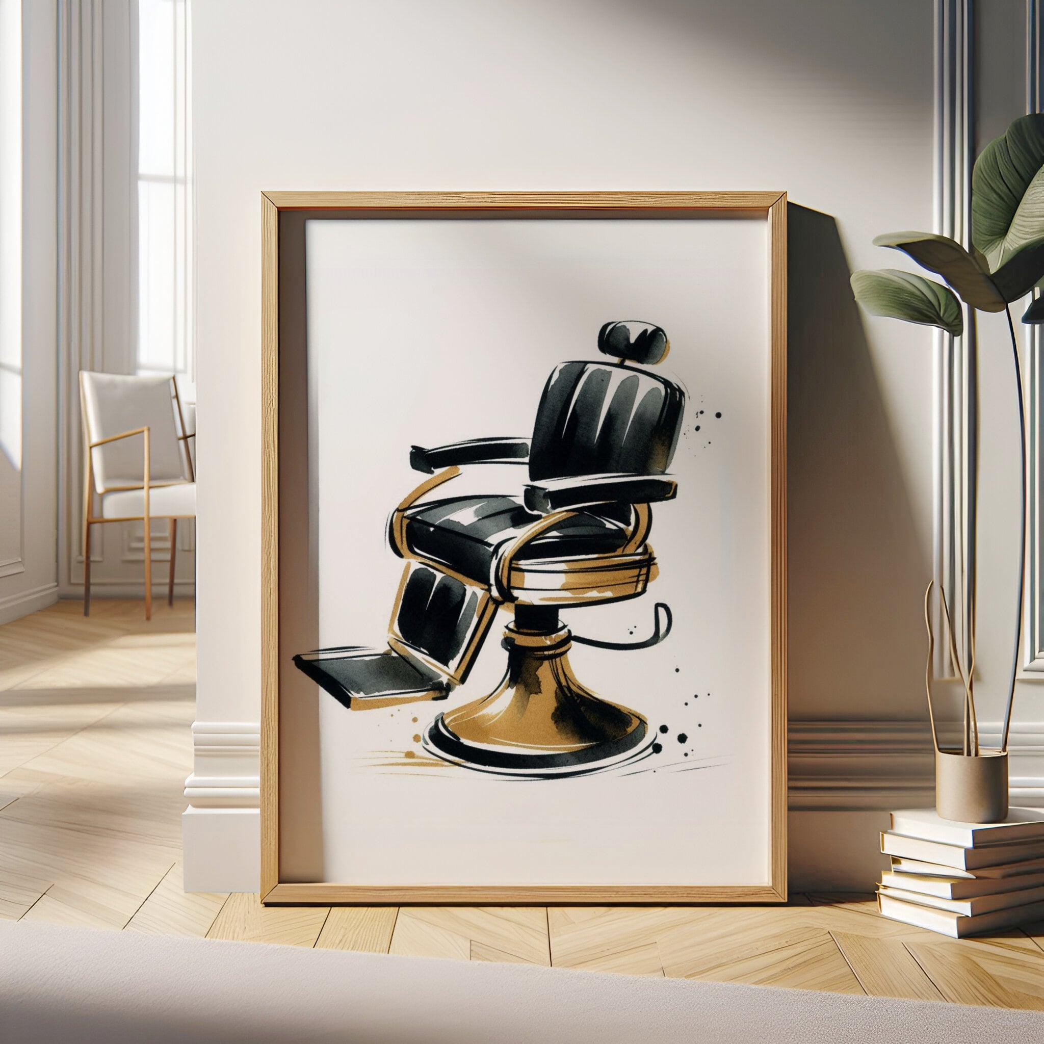 Barber Decor Set - 3 Barbers Posters | Haircut Shop Print | Men's ...