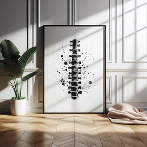 Chiropractor Definition Prints - 3 Watercolour Posters | Chiropractic ...