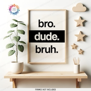 Black Boys Bedroom Decor - Set of 3 Prints | Teen Room Art | Boy Gamer ...