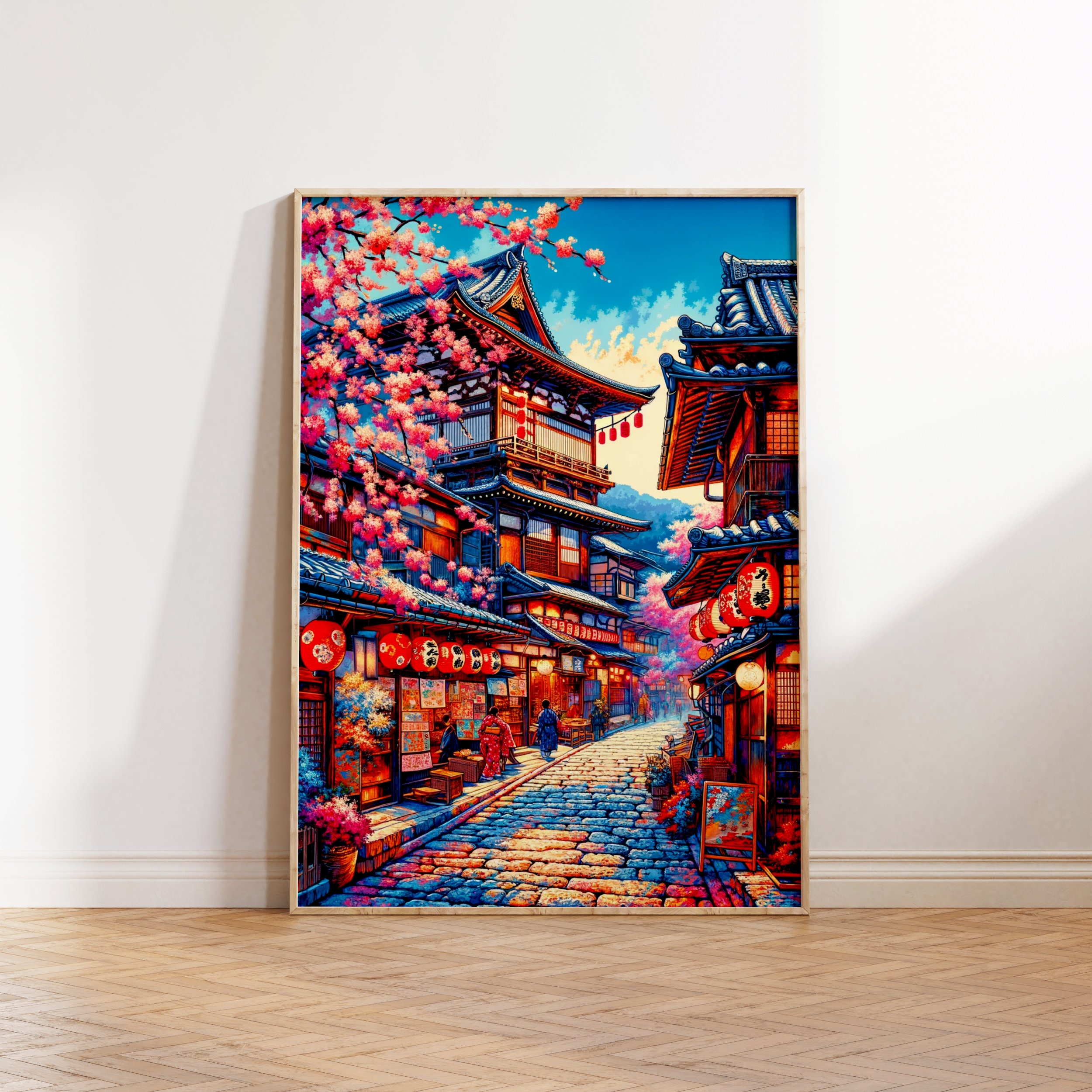 Japan Poster Prints Set of 3 Posters Vintage Wall Art Decor Travel ...