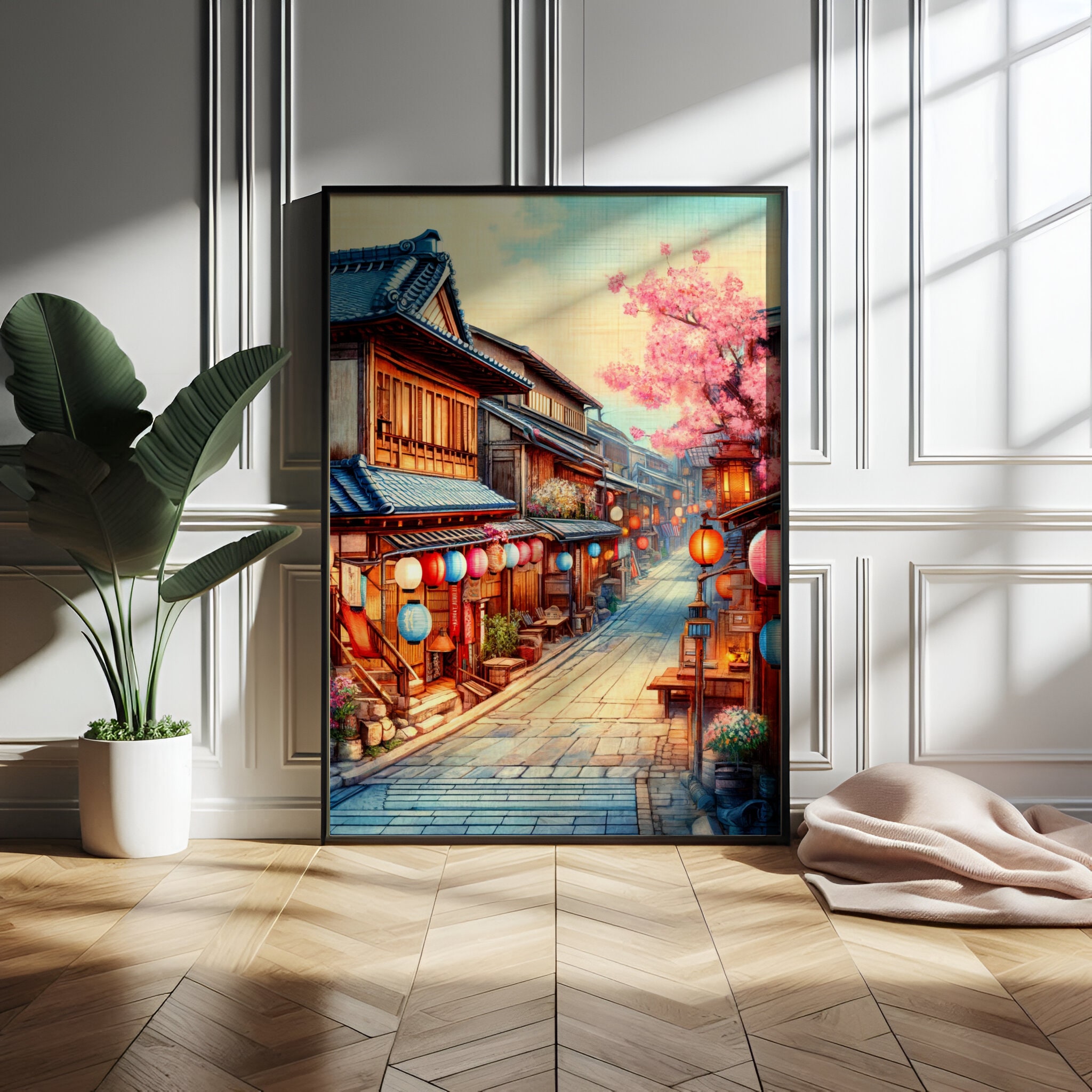 Japan Poster Prints Set of 3 Posters Vintage Wall Art Decor Travel ...