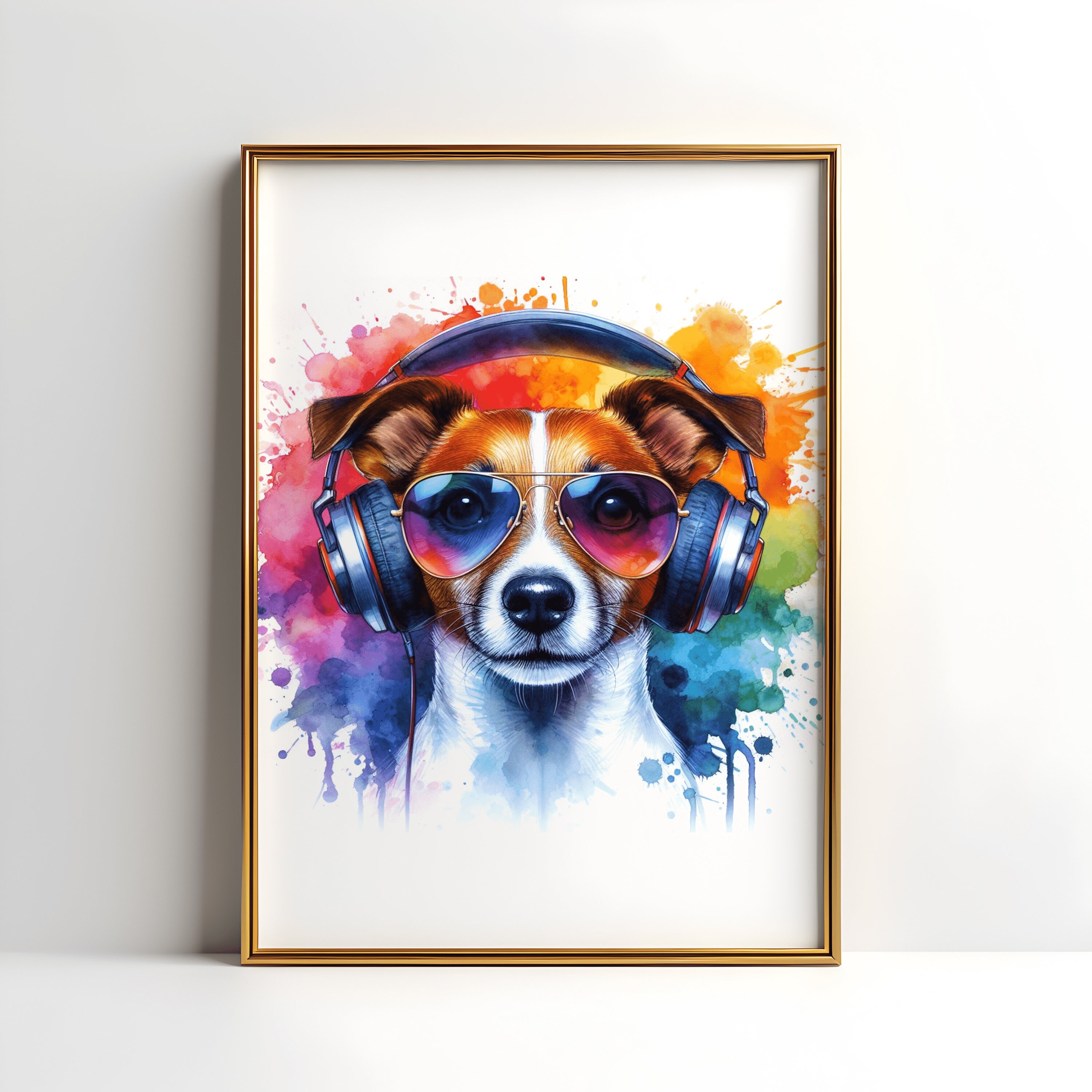 Dog Gaming Prints Set of 3 Gamer Posters Boys Bedroom Decor Video Game ...