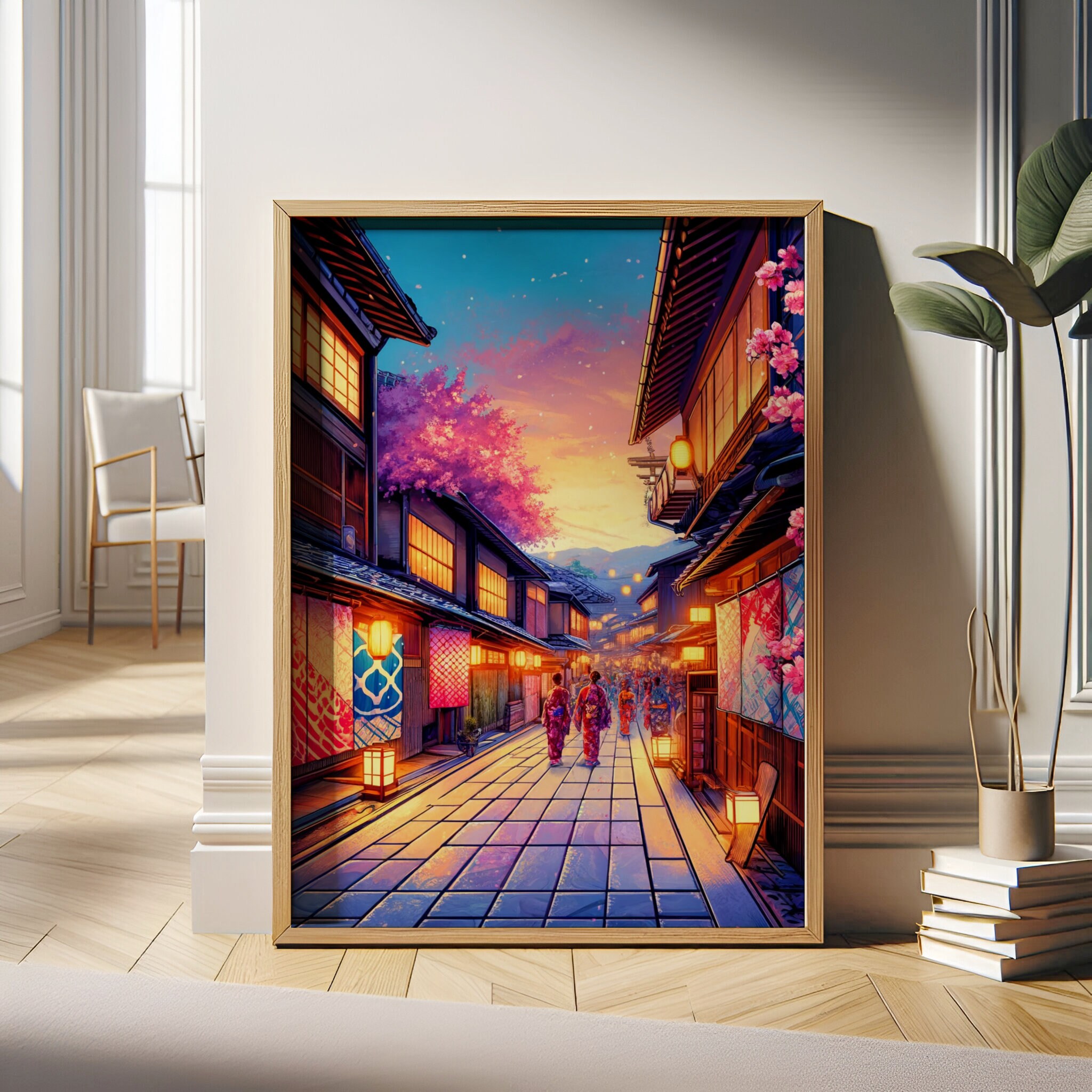 Japan Poster Prints Set of 3 Posters Vintage Wall Art Decor Travel ...