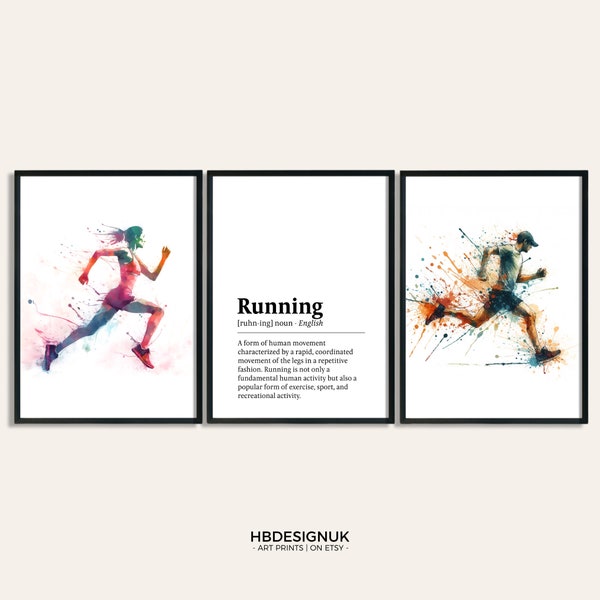 Running Art - Etsy
