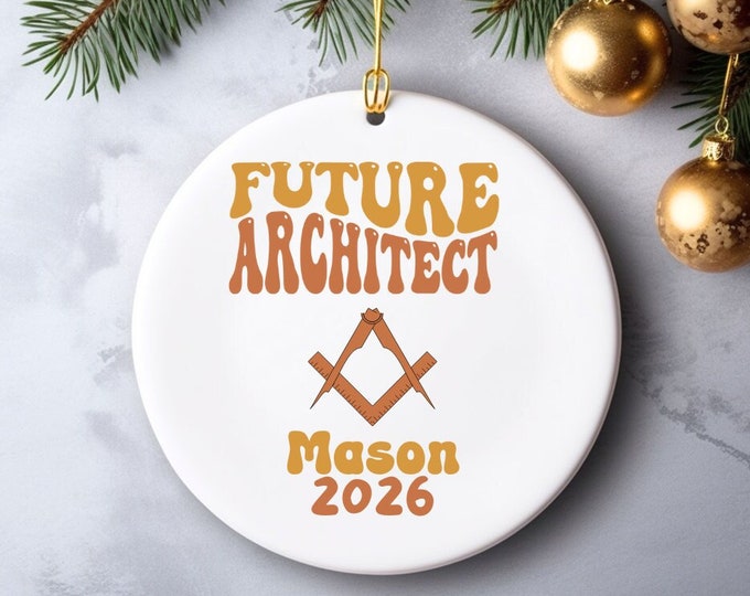 Mastered It Personalized College Graduation School Name Ornament Class ...