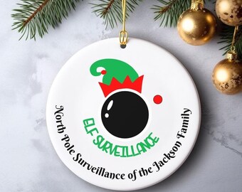 Santa Cam Ornament Elf Surveillance Ornament Elf on a Shelf - Etsy