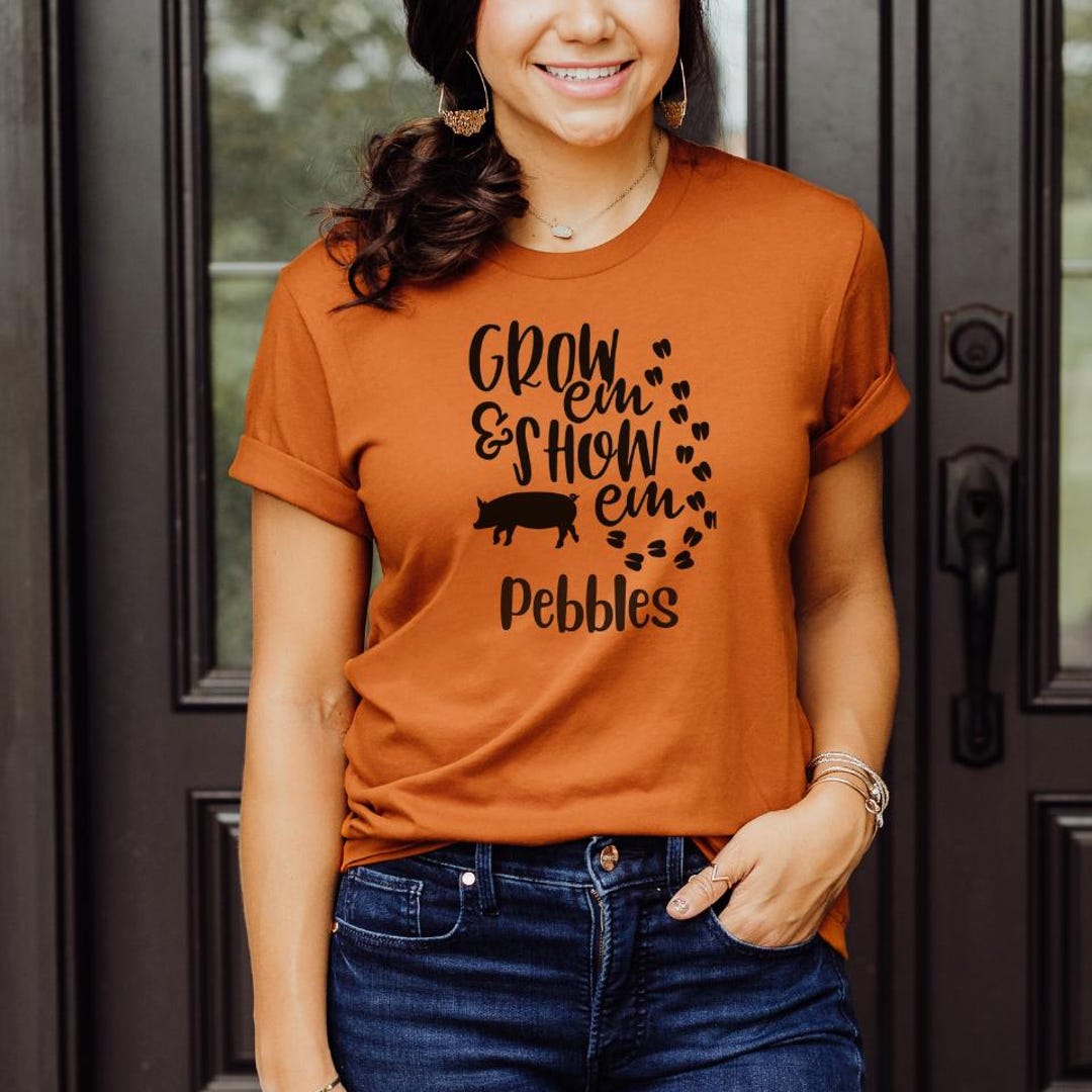 Custom Pig Name Shirt, 4H Club Matching Family Shirt, Personalized ...