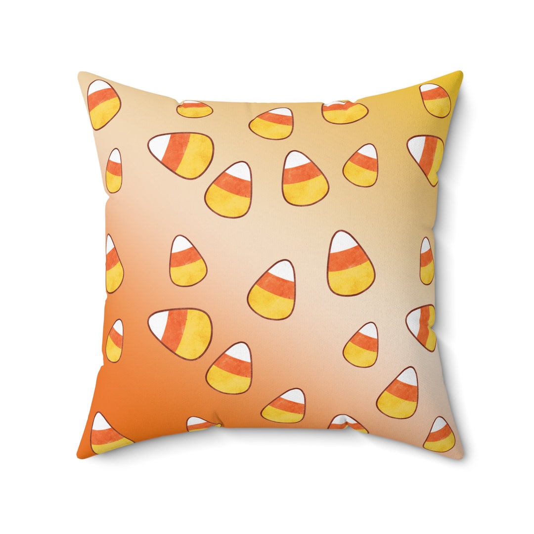 Candy Corn Pillow, Halloween Pillow, Candy Corn Day, Candy Corn Decor ...