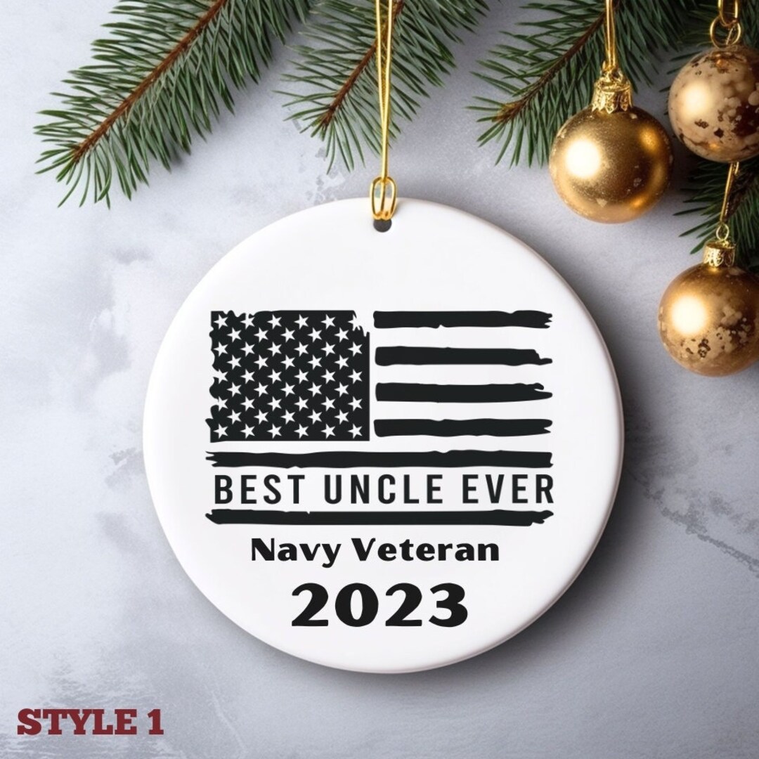 Navy Uncle Ornament, Police Uncle Ornament, Veteran Uncle Ornament ...