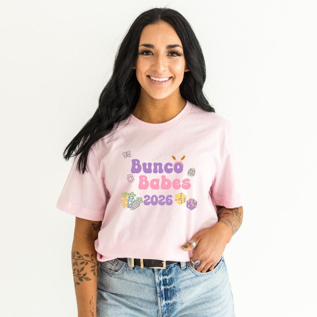 Easter Bunco Shirt, Personalized Bunco Babe Sweatshirt Bunny Rabbit ...