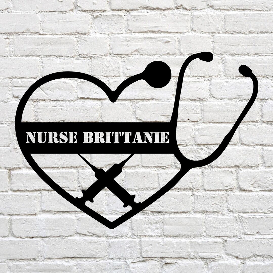 Personalized Nurse Sign, Nurse Graduation Sign, Personalized Doctor ...