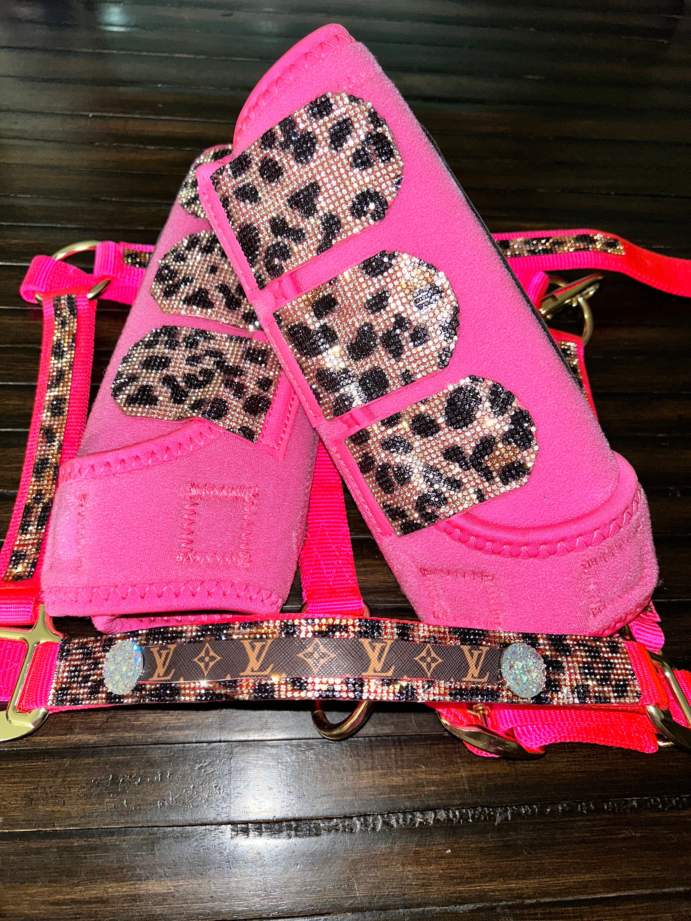 Customize Bling FRONT and HIND Splint Boots. Any Color! Any Size! - Etsy