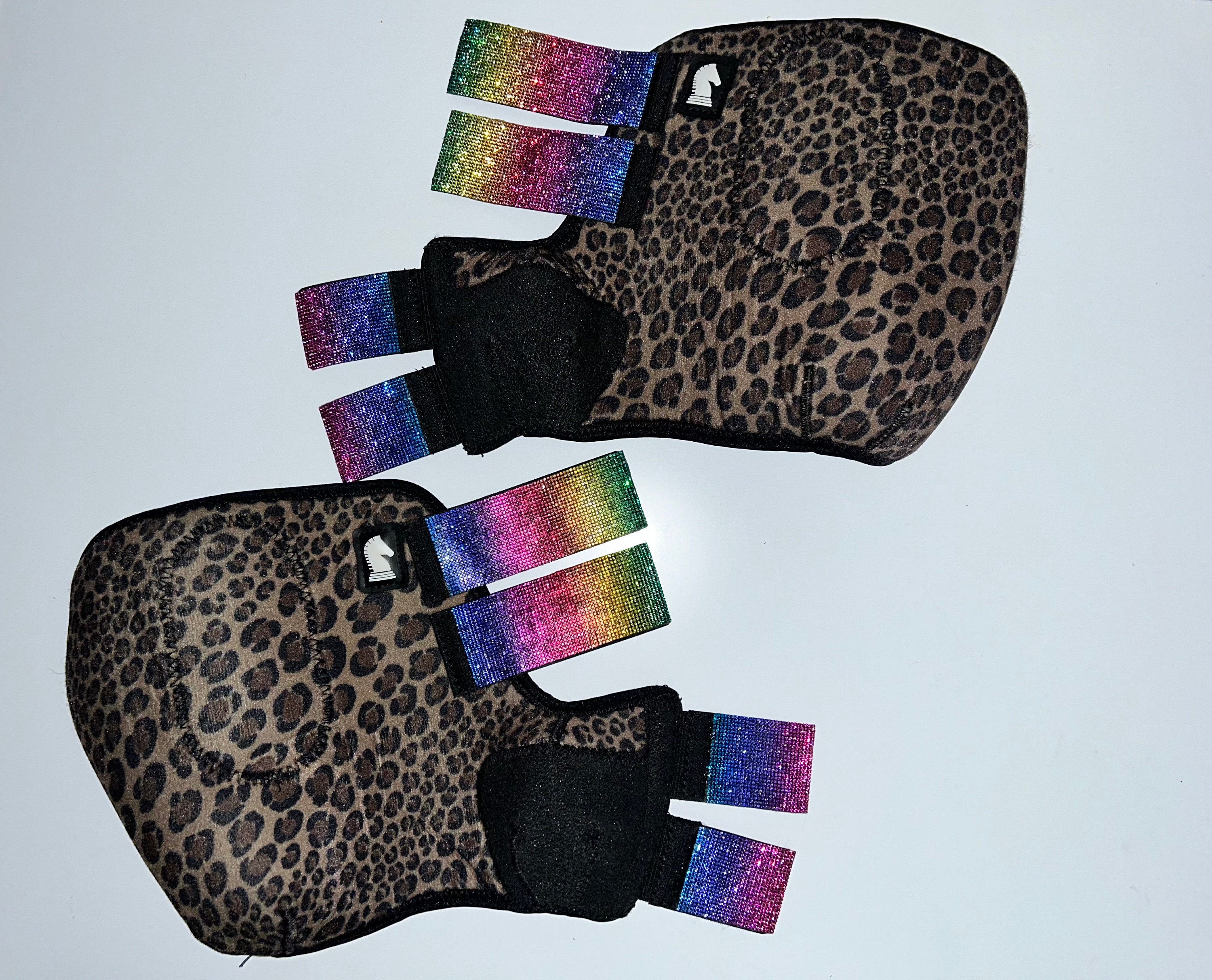 Customize Bling FRONT Splint Boots. Any Color Any Size - Etsy