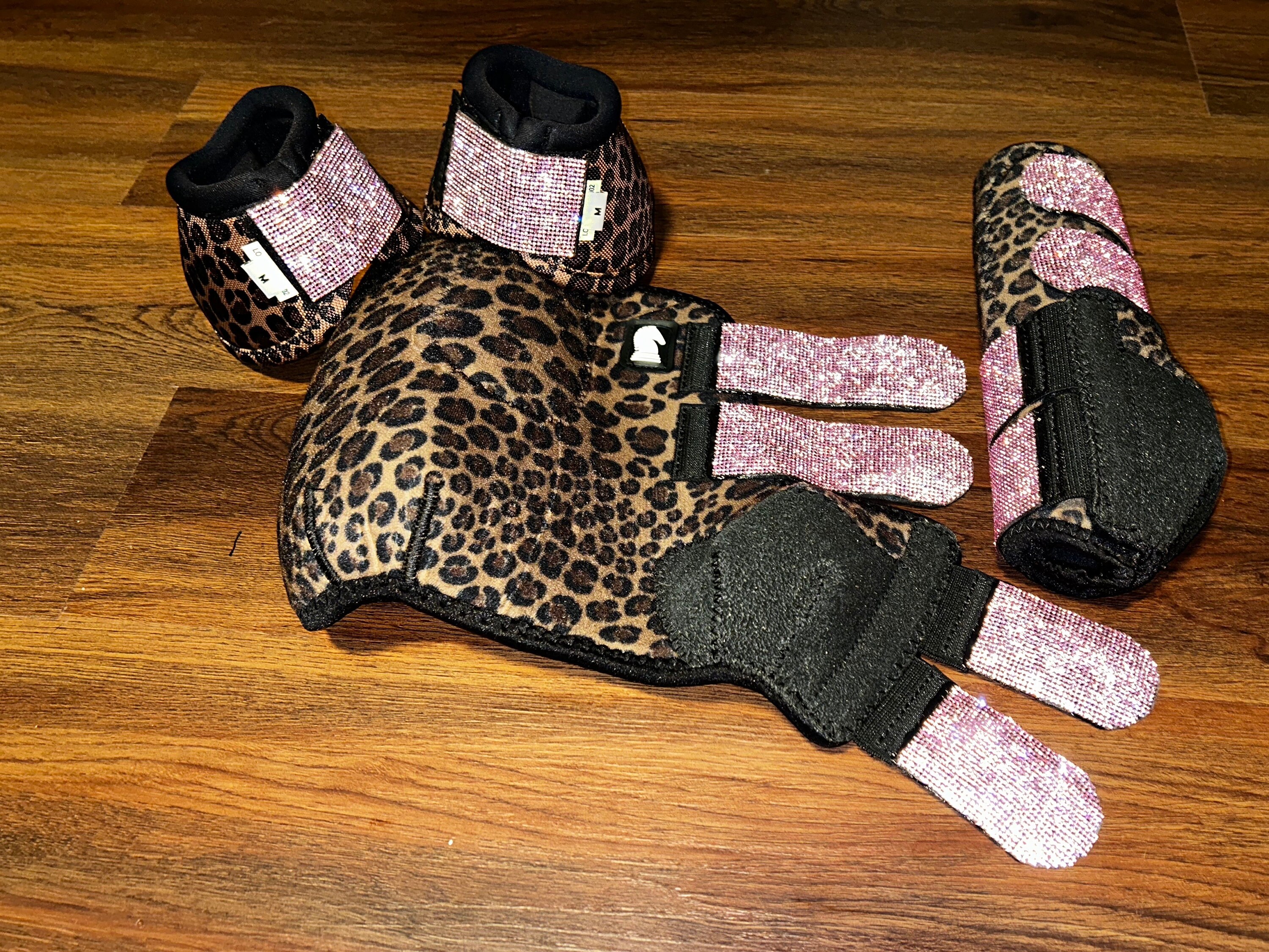 Customize Bling FRONT Splint Boots. Any Color! Any Size! - Etsy