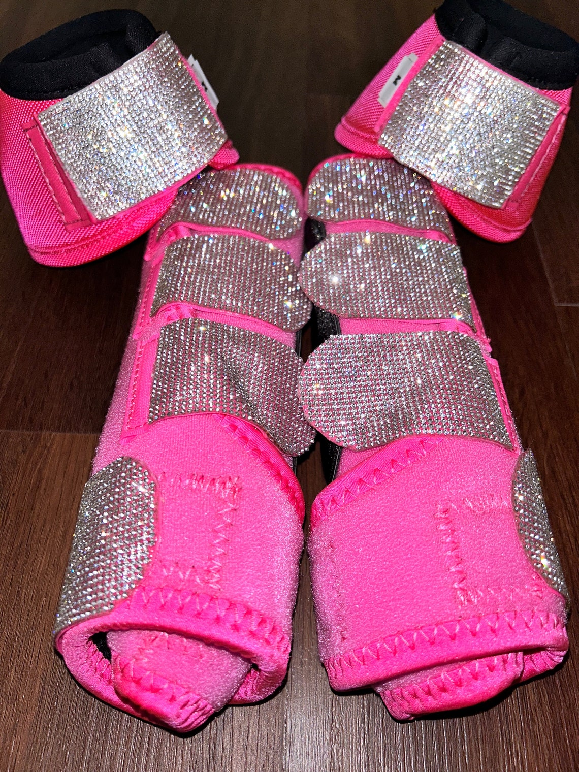 Customize Bling FRONT and HIND Splint Boots. Any Color! Any Size! - Etsy