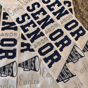 Cheer Sash Without Bow. - Etsy