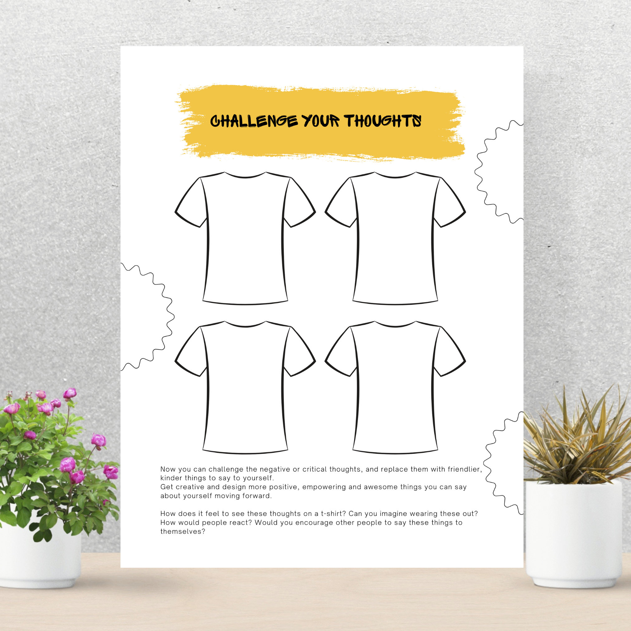 Teen Coping Self-care Mental Health Activities Bundle, Counselling ...