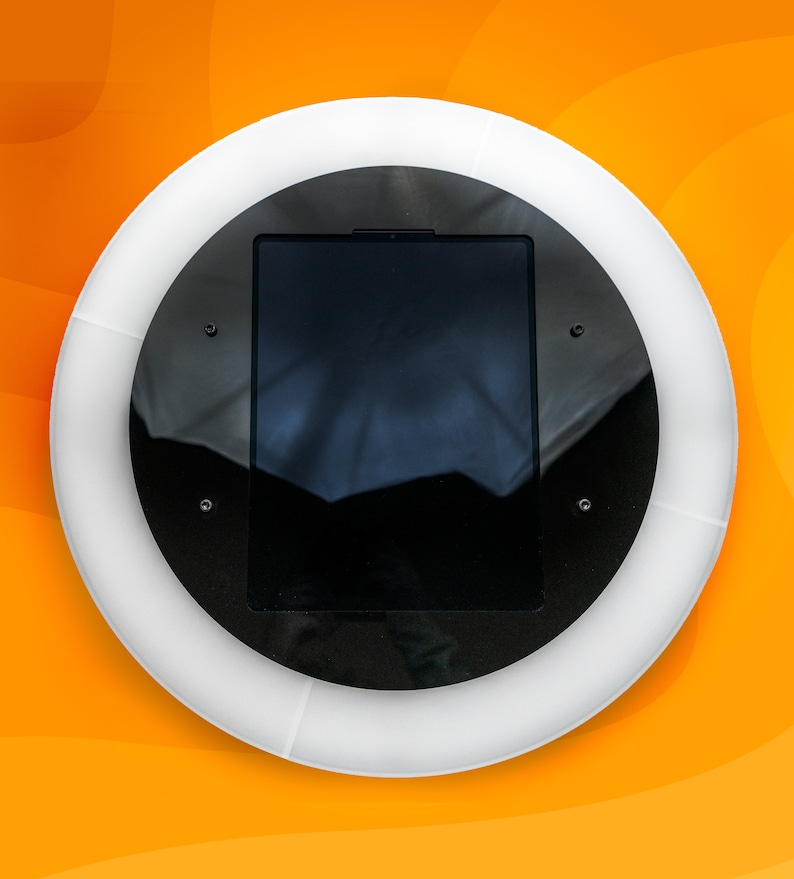 DIY Ring Light iPad Photo Booth Front and Back Plates for IVISSI, PIXEL ...