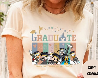Disney Graduation Family 2024 Shirt, Mickey Graduate Shirt, Minnie ...